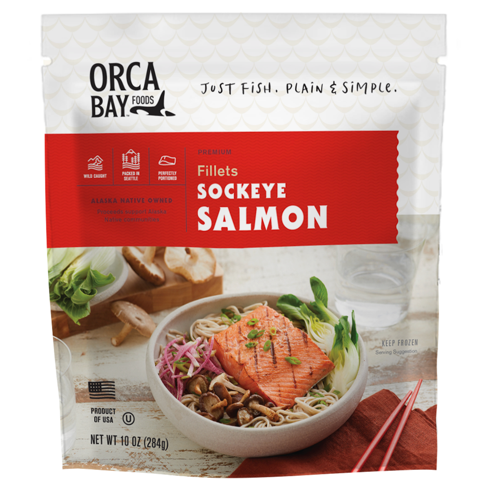 Orca Bay Sockeye Salmon Fillets, 10 oz – Veruca Fallbrook