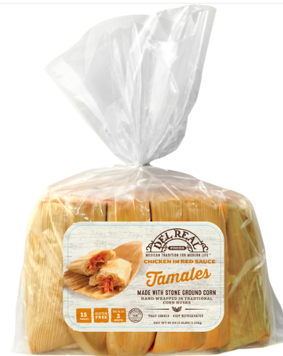 Del Real Foods Chicken Tamales in Red Sauce, 15 ct – Veruca Fallbrook
