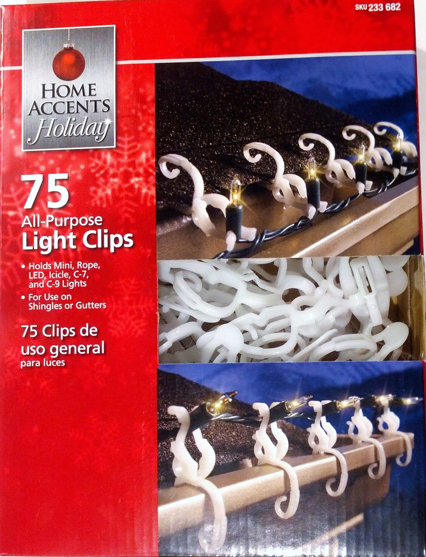 Home Accents Holiday All-Purpose Light Clips Universal 75 pack – Veruca ...