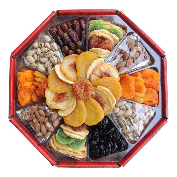 Vacaville Fruit Co. Premium Fruit & Nut Octagon Tray, 36 oz – Veruca ...